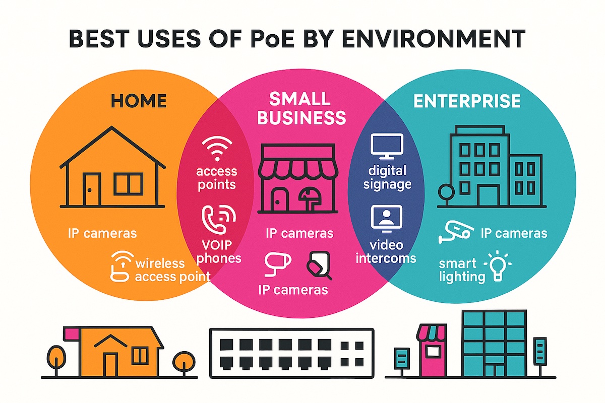 What is Power Over Ethernet? PoE Benefits, Limitations & Use Cases for ...
